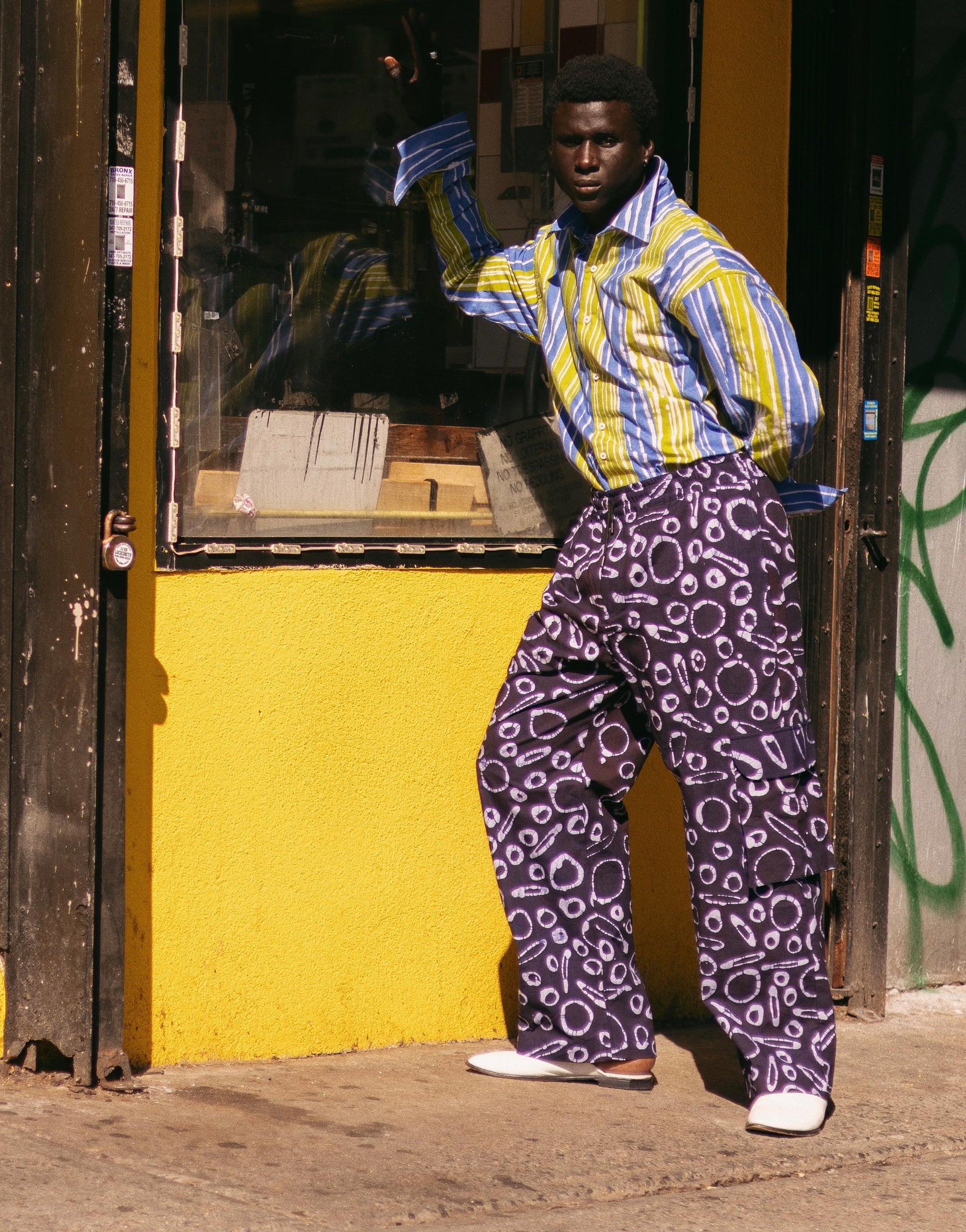POST-IMPERIAL IKEJA CARGO PANT CIRCLE INDIGO-BONE – Post-Imperial